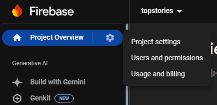 Firebase – Top Stories Documentation