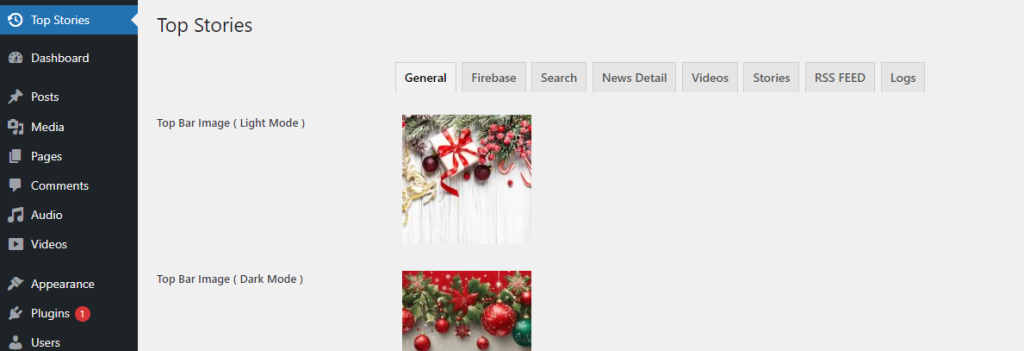 2. Import Top Stories Plugin – Top Stories Documentation
