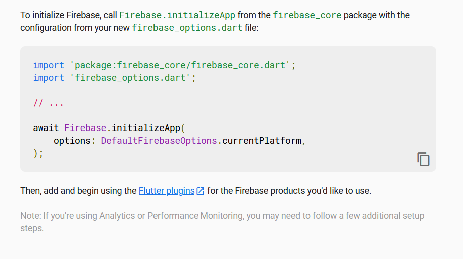 Configuring Firebase – Online Shop Docs