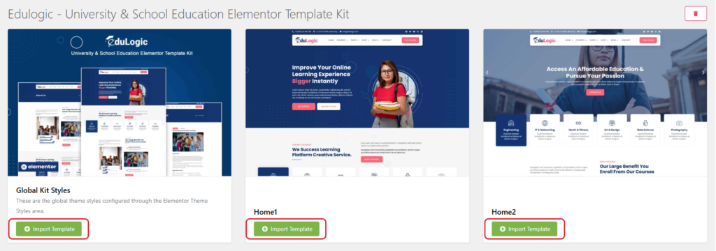 How to Install an Elementor Template Kit - HtmlDesignTemplates